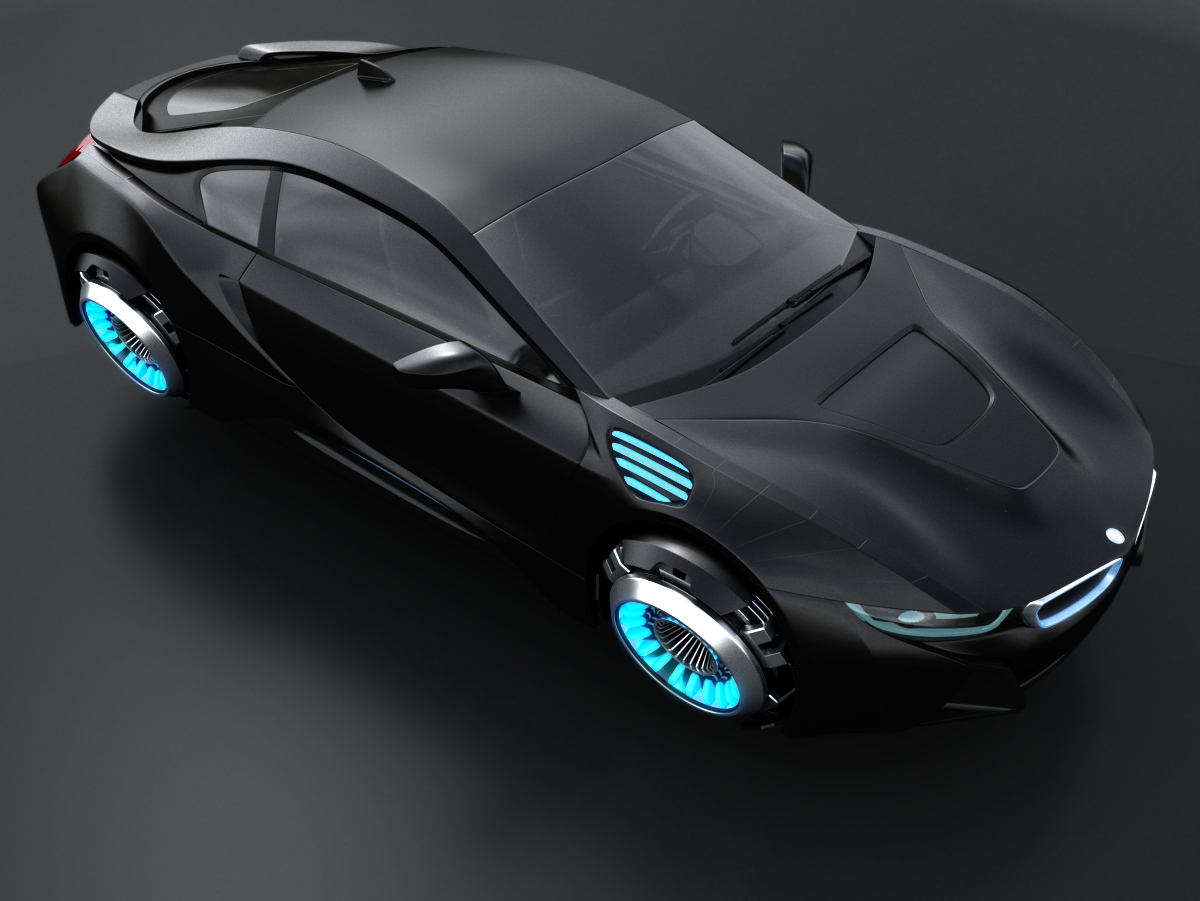 Hover sport car 01 model - TurboSquid 1204766