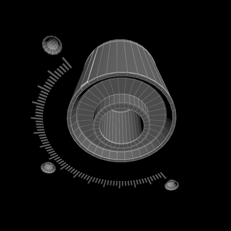 3D model selector button v3 - TurboSquid 1204828