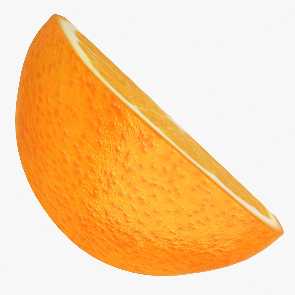 3D realistic orange slice - TurboSquid 1204925