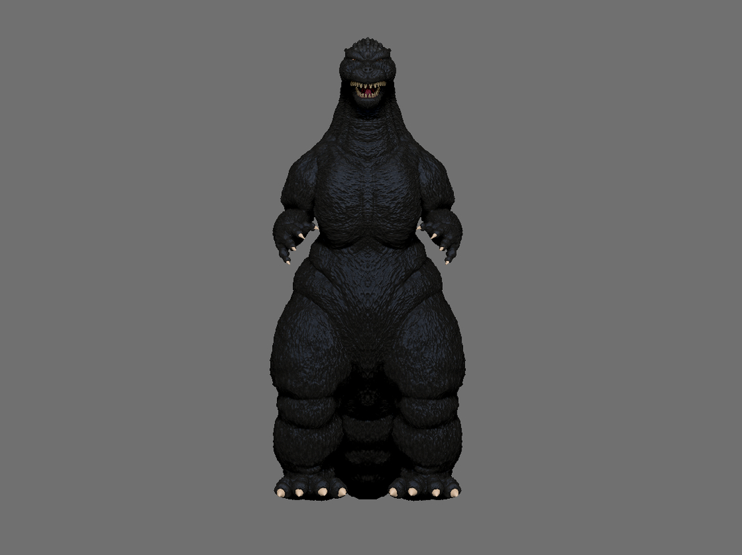 Godzilla 3D model - TurboSquid 1205007