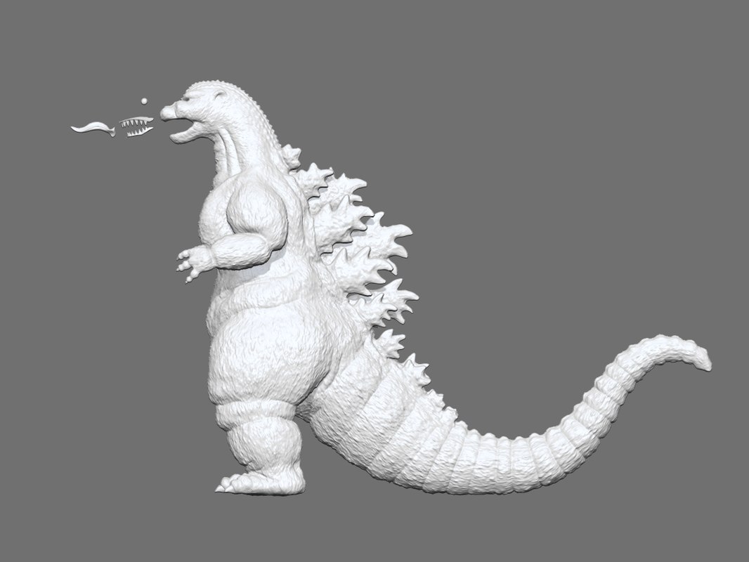 Godzilla 3D model - TurboSquid 1205007