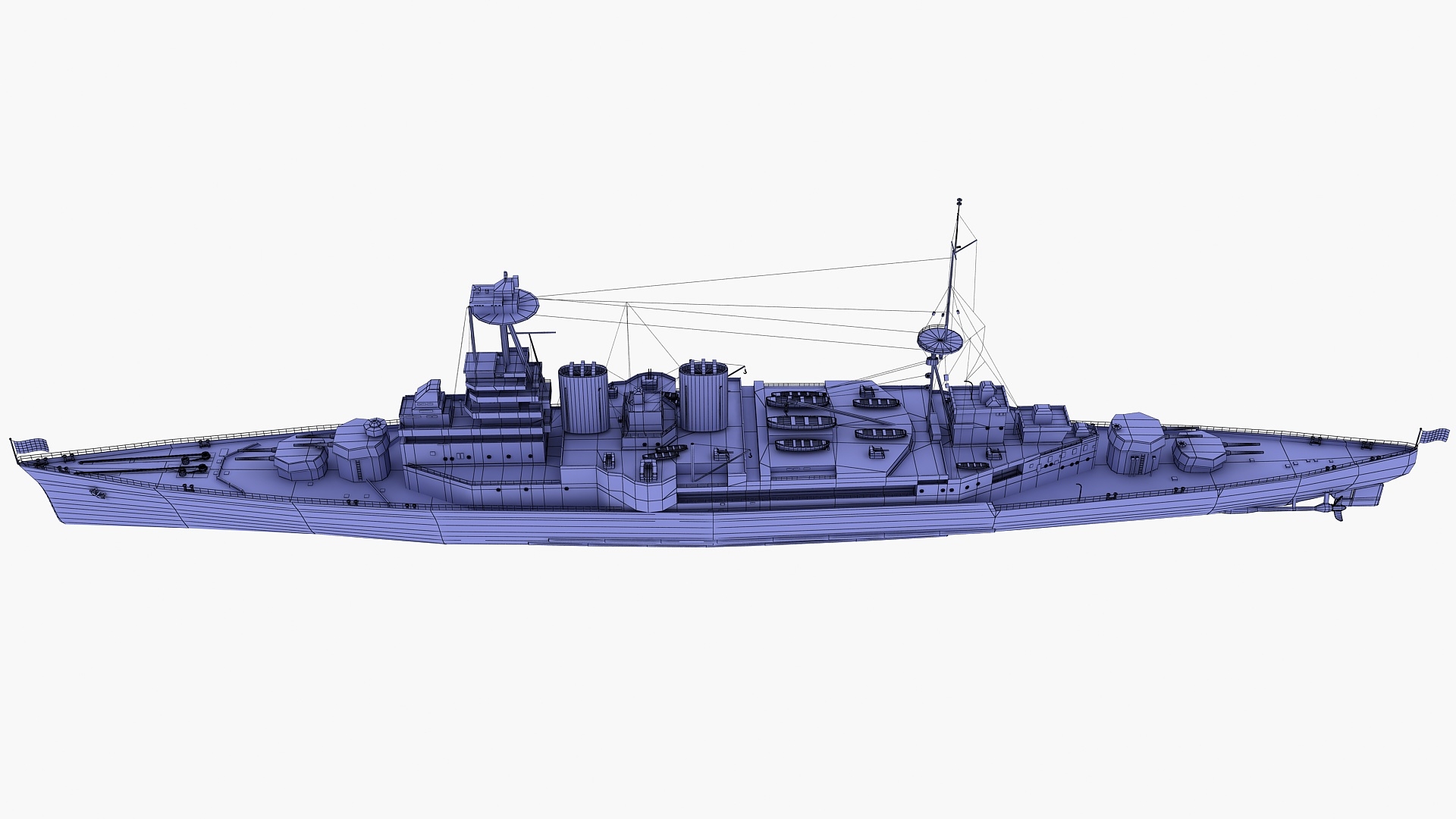 modelo 3d HMS Hood - TurboSquid 1205038