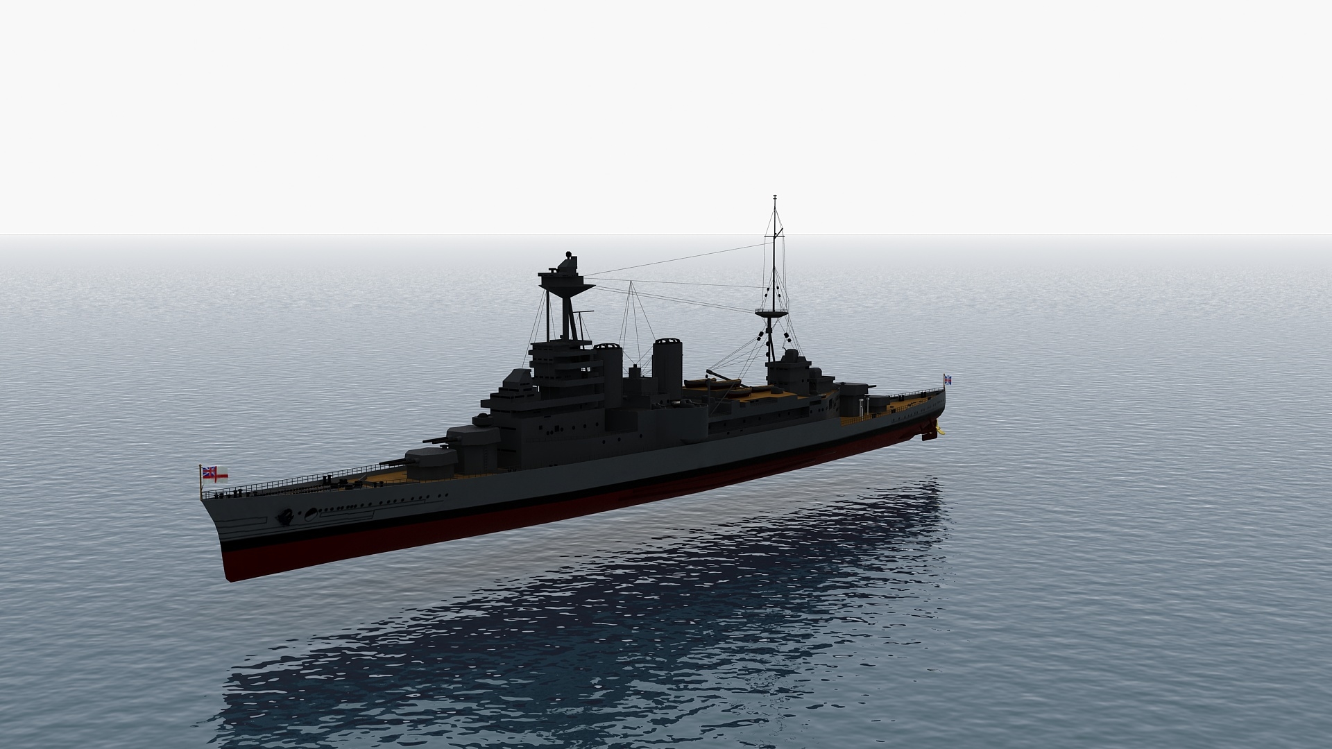 modelo 3d HMS Hood - TurboSquid 1205038