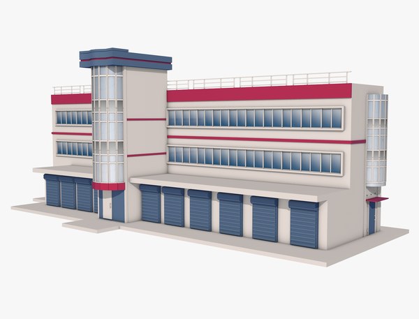 modèle 3D de Bâtiment - TurboSquid 1205109