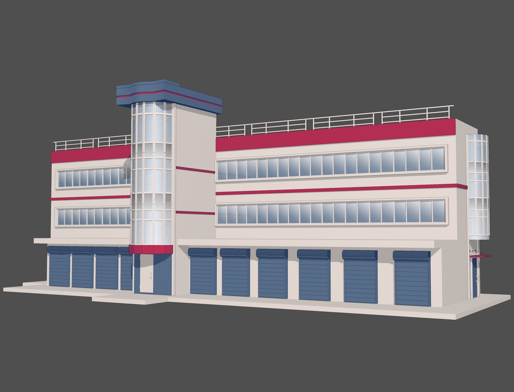 modèle 3D de Bâtiment - TurboSquid 1205109