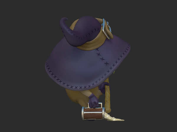 3D funny mage - TurboSquid 1205152
