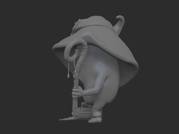 3D funny mage - TurboSquid 1205152