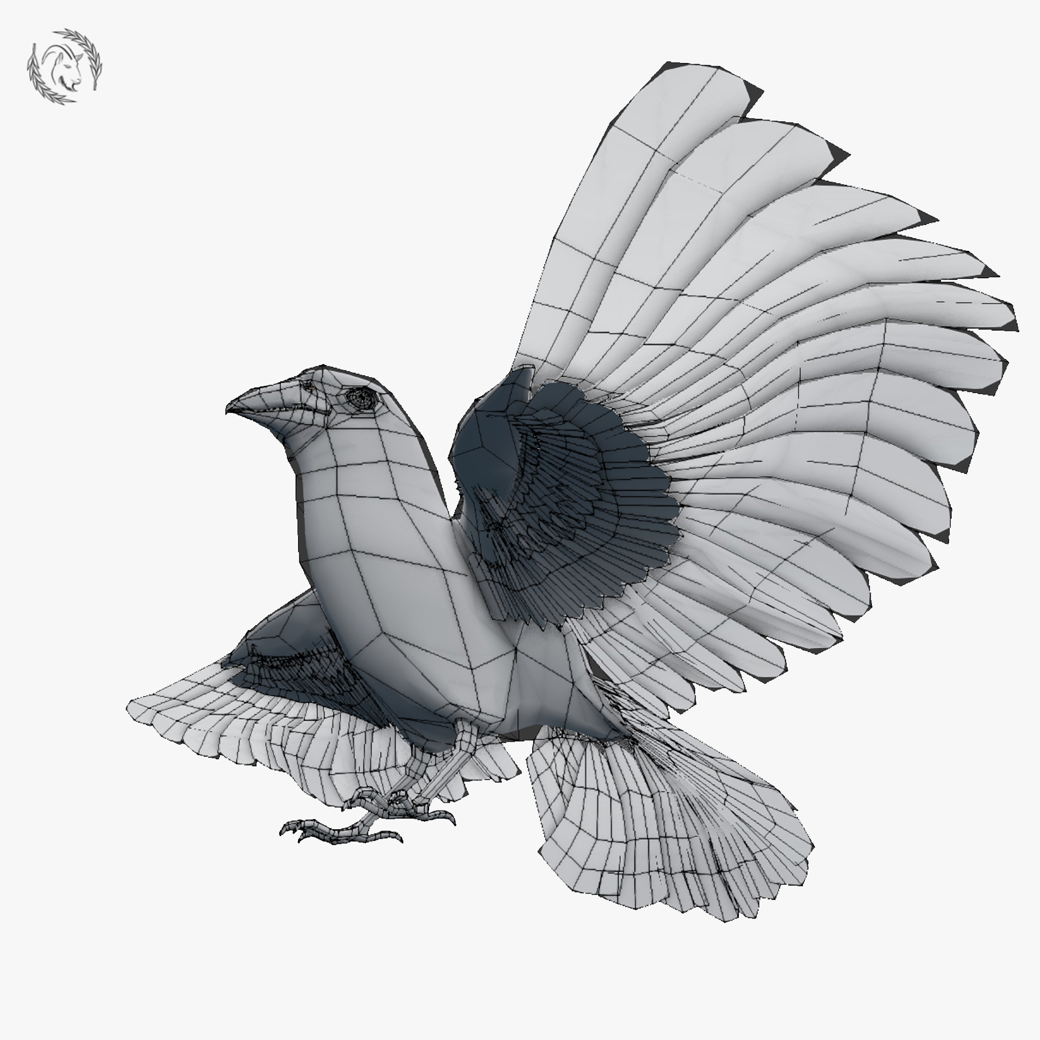3D little bird - TurboSquid 1205209