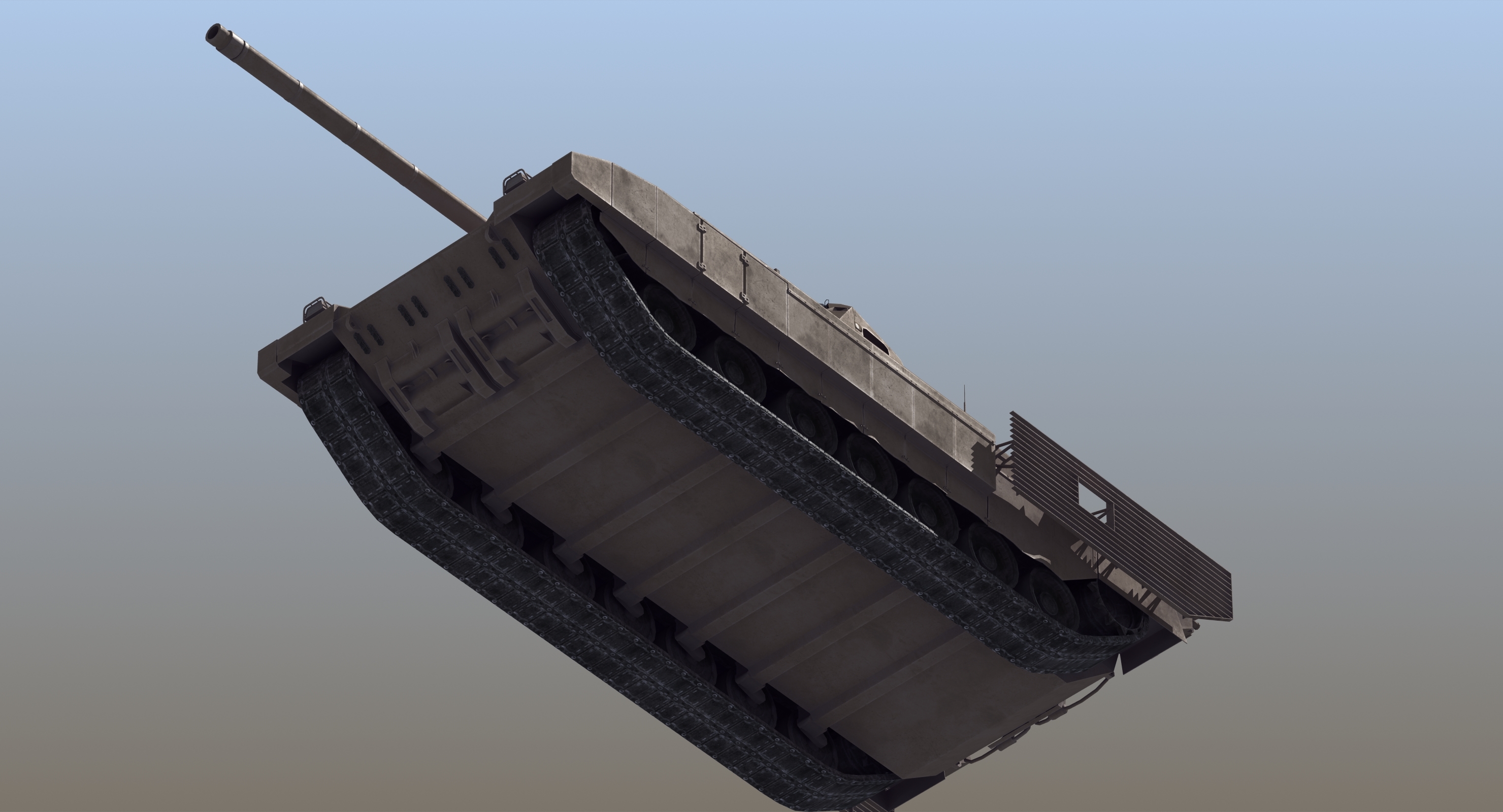 Armata T14坦克3D模型 - TurboSquid 1205282