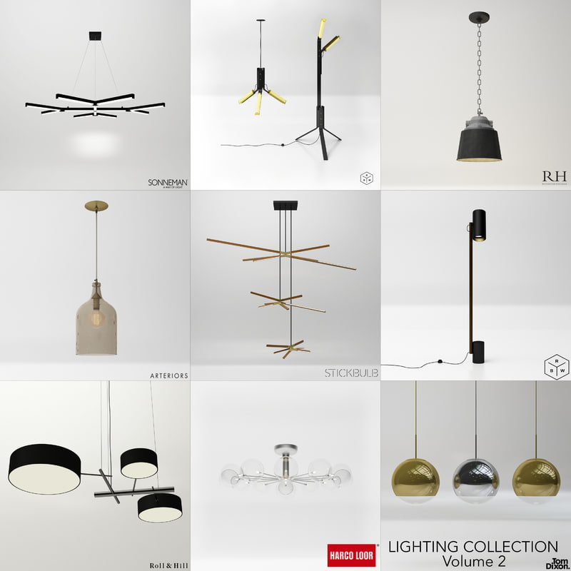 modelo 3d Marca Lighting Collection Volume 2 - TurboSquid 1205323