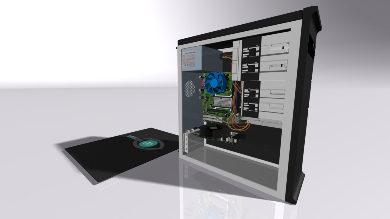 Desktop pc inner model - TurboSquid 1205491