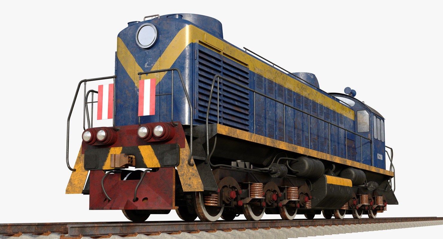 Locomotive 3D - TurboSquid 1205527