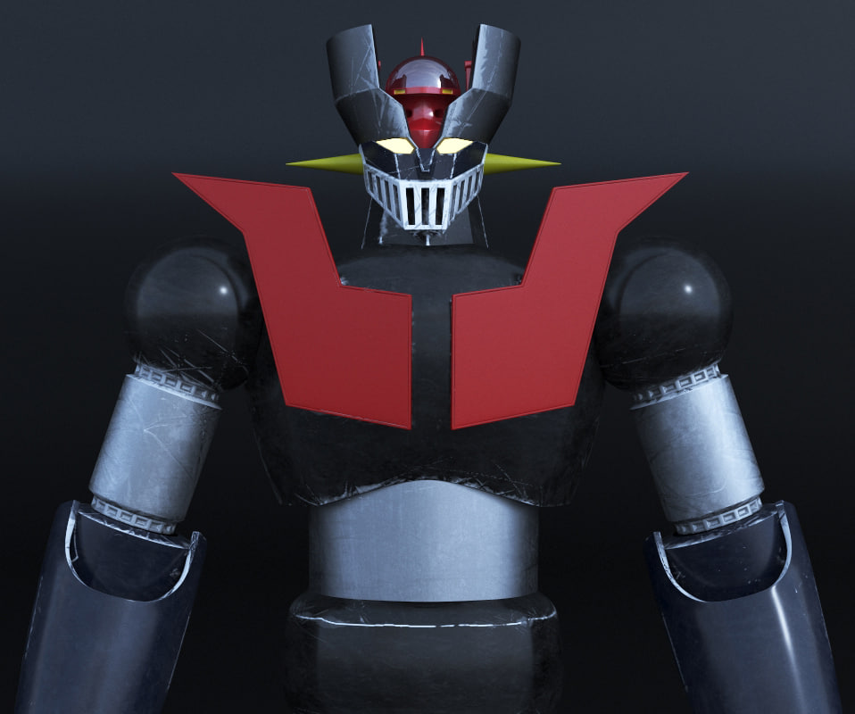 Mazinger robot model - TurboSquid 1205533