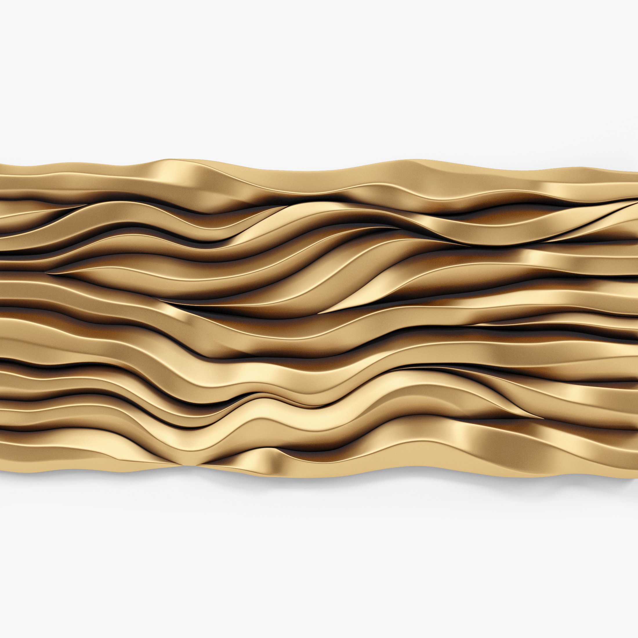 Panel wave model - TurboSquid 1205617