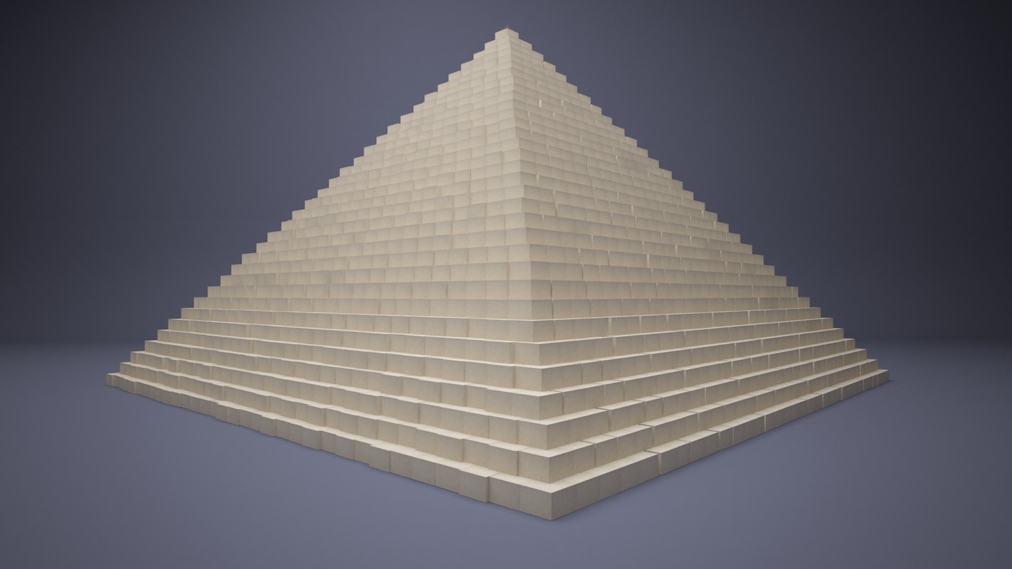 Great pyramid model - TurboSquid 1205721