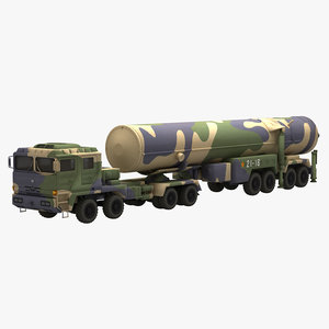 Chinese df-21 missile 3D - TurboSquid 1168845