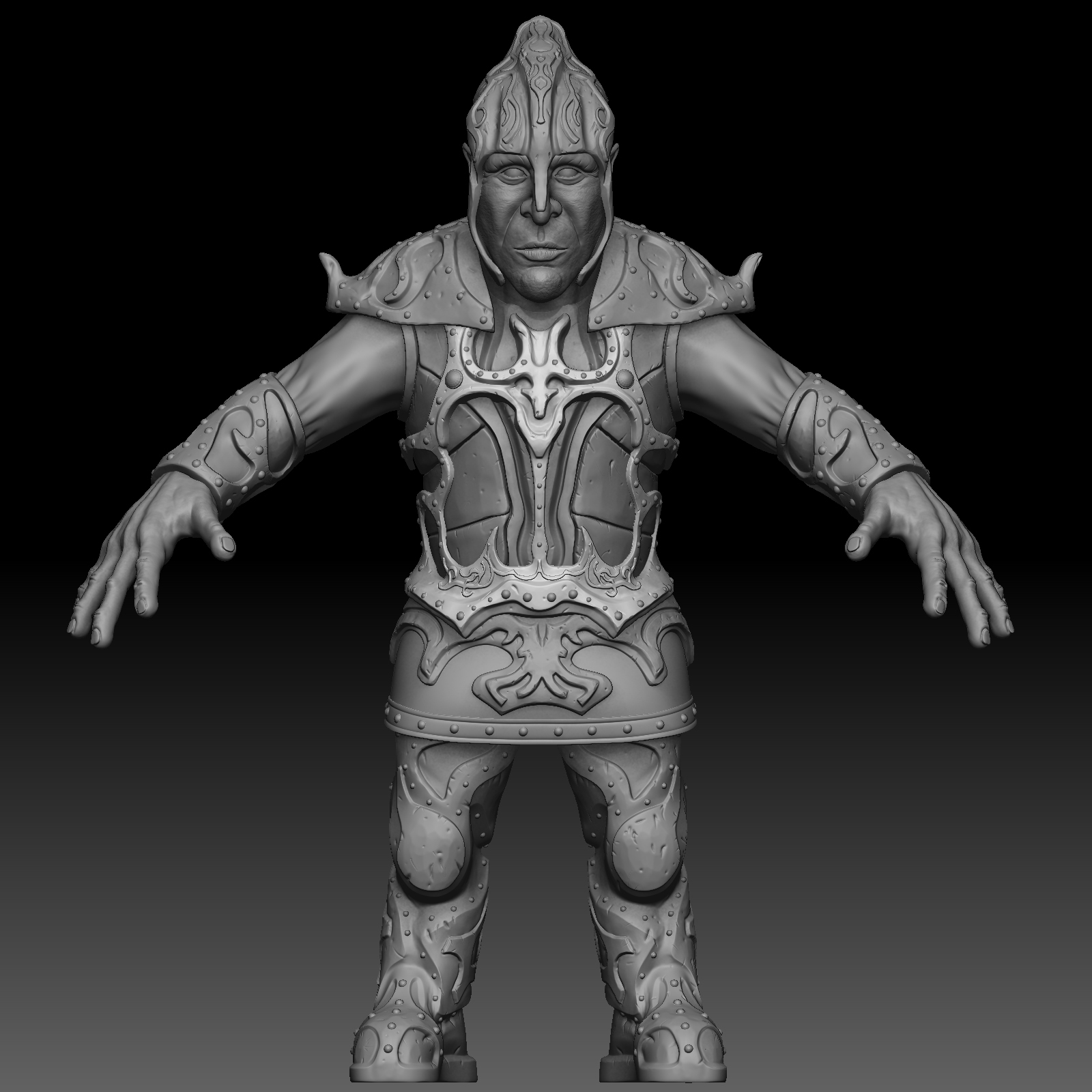 3D character warrior model - TurboSquid 1205832