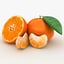 Realistic tangerine 3D - TurboSquid 1205849