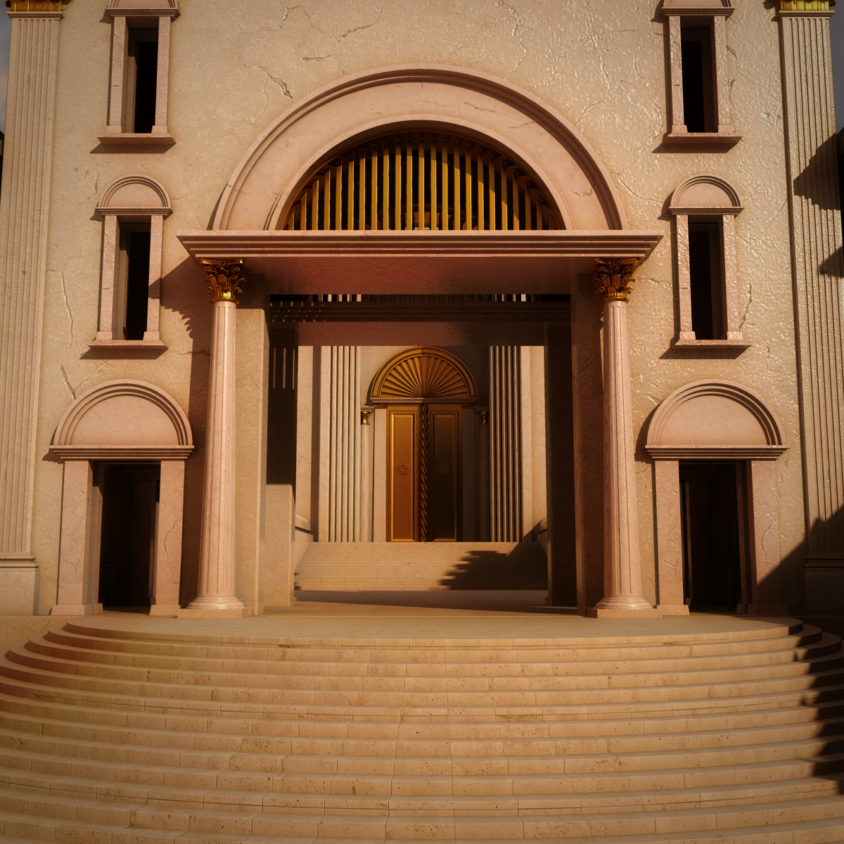 3D solomon temple herod model - TurboSquid 1205853