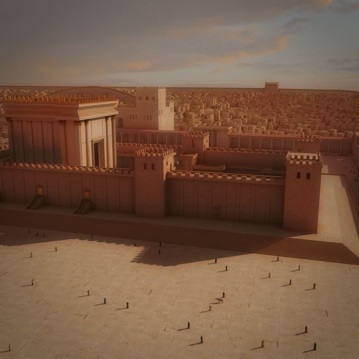 3D solomon temple herod model - TurboSquid 1205853