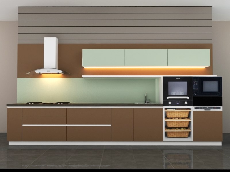 Small kitchen 3D model - TurboSquid 1205862