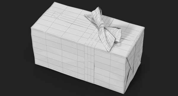 3D gift box paper 7 - TurboSquid 1205875