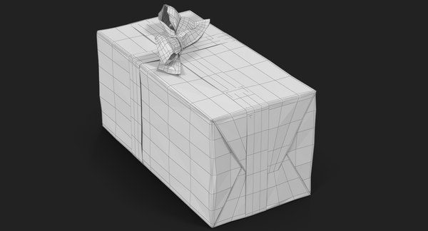 3D gift box paper 7 - TurboSquid 1205875