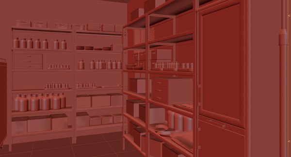 Realistic hospital room archive 3D model - TurboSquid 1205907