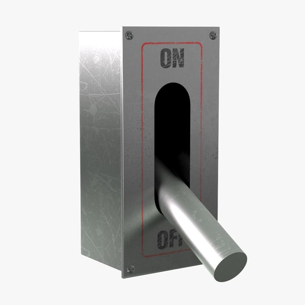 Cylinder switch button model - TurboSquid 1205926