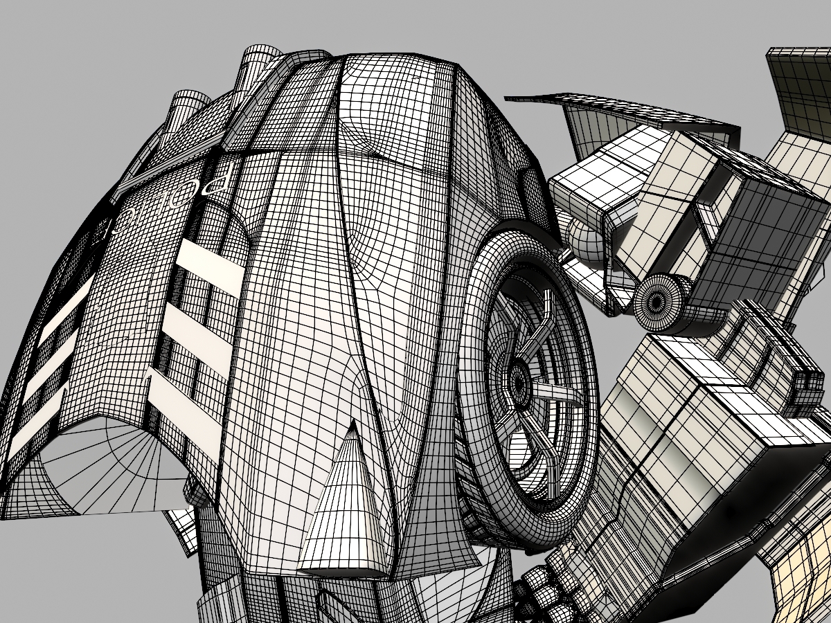 3D autobot streetwise model - TurboSquid 1206052