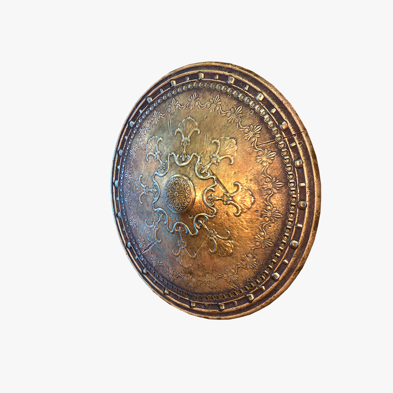 로마 방패 3D 모델 - TurboSquid 1206096