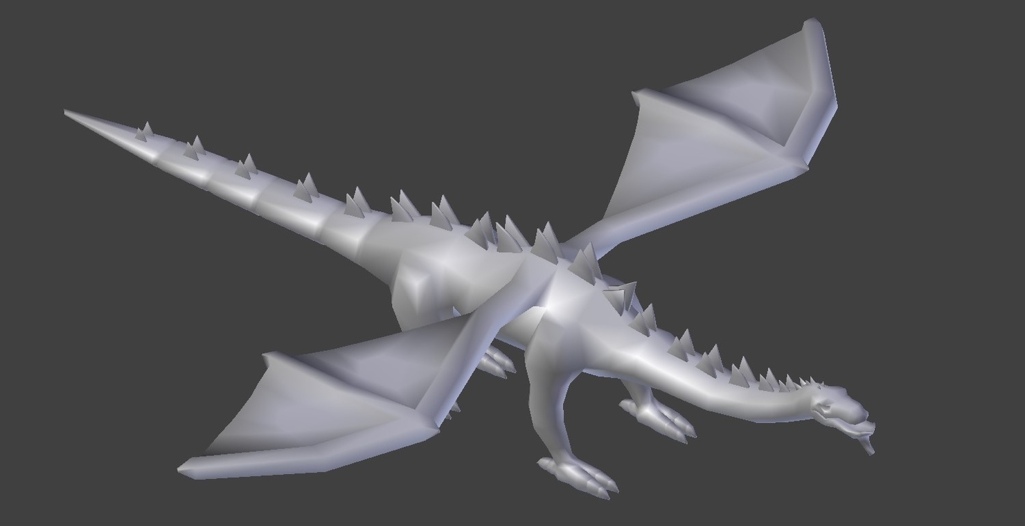 Dragon mesh 3D - TurboSquid 1206138