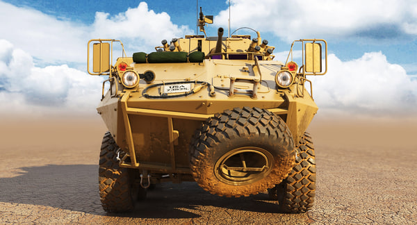 Light armored vehicle lav-25 3D model - TurboSquid 1206210