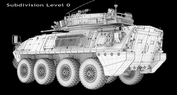 Light armored vehicle lav-25 3D model - TurboSquid 1206210