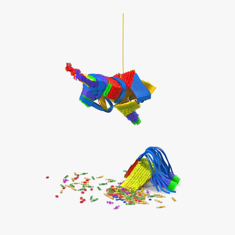 3D pinatas 2 - TurboSquid 1206449