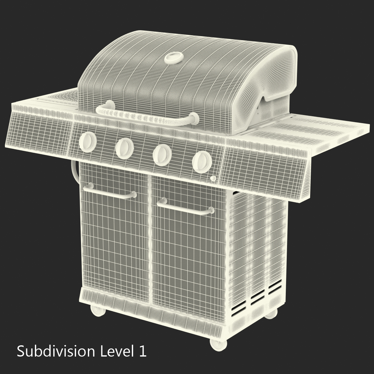 3D grills 2 - TurboSquid 1206493