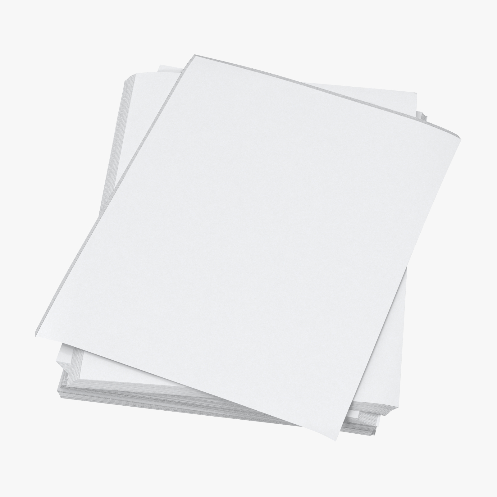 Small stack paper sheets 3D model - TurboSquid 1206500