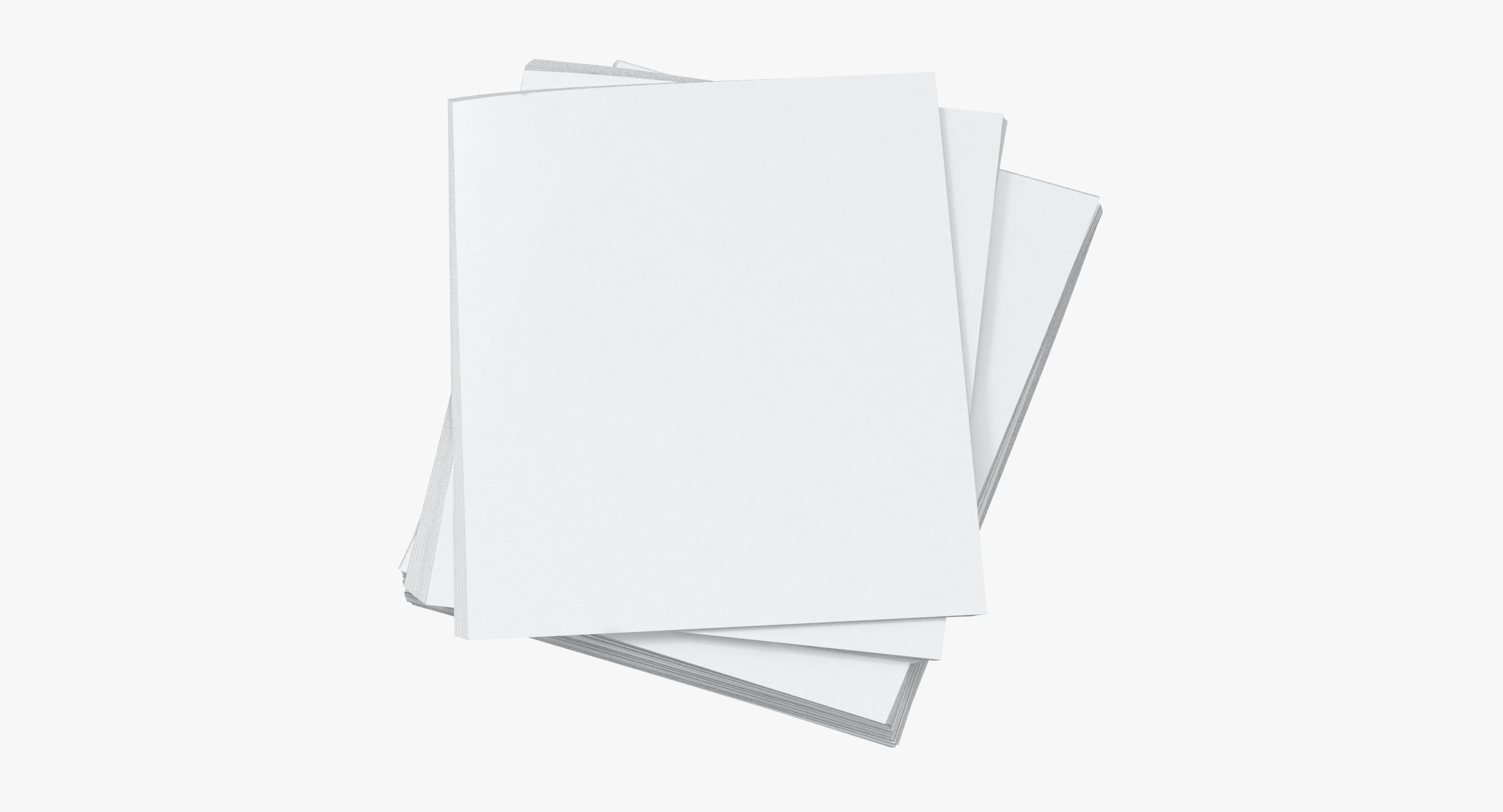 3D small stack paper sheets - TurboSquid 1206505