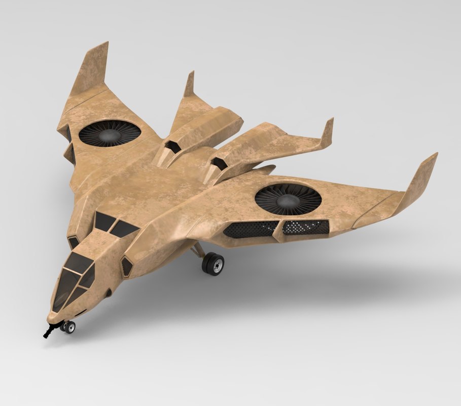 Sci-fi dropship 3D - TurboSquid 1206704