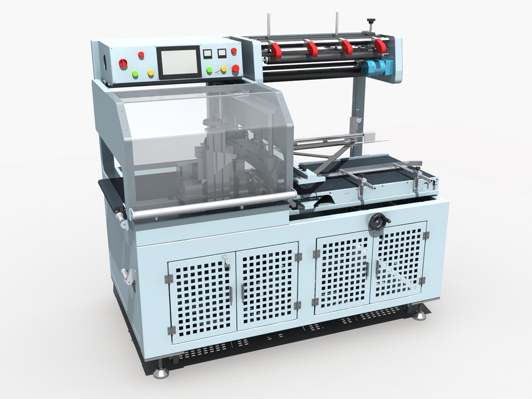Sealing cutting machine 3D model - TurboSquid 1206740