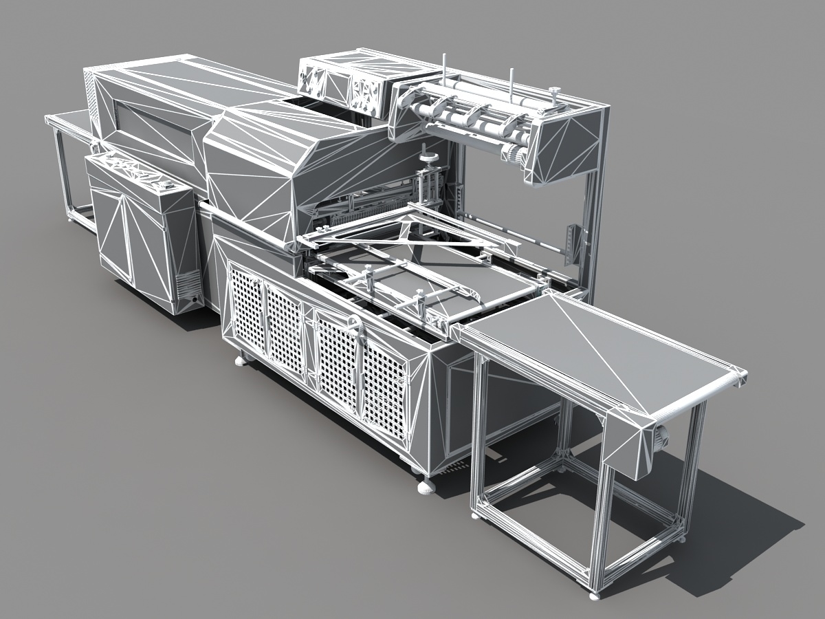 3D production machine - TurboSquid 1206741