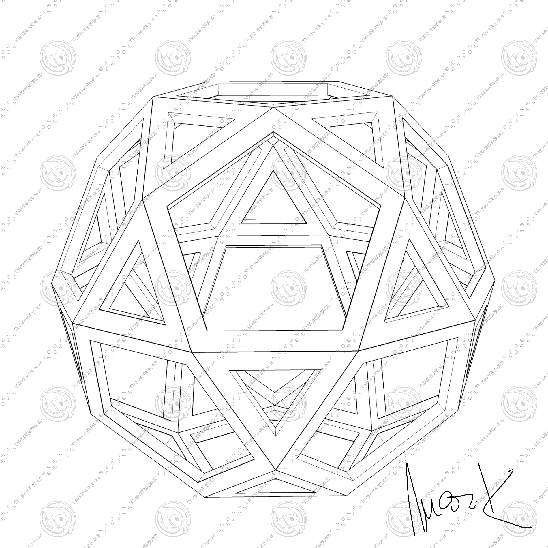 Sphere leonardo da 3D model - TurboSquid 1206752