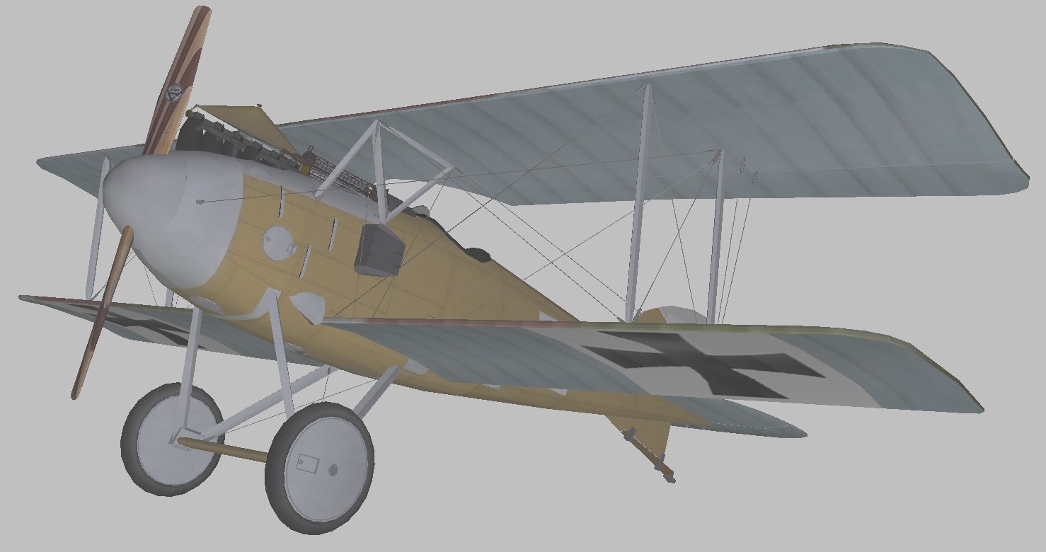 modèle 3D de Albatros D2 - TurboSquid 1206828