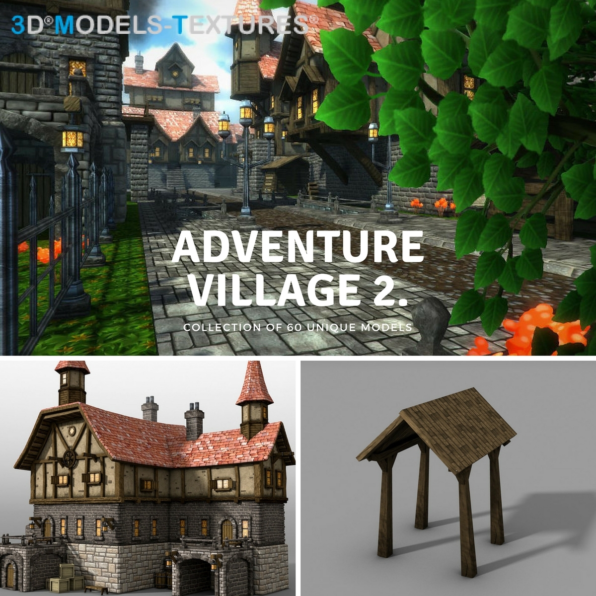 Villages 3D model - TurboSquid 1206835