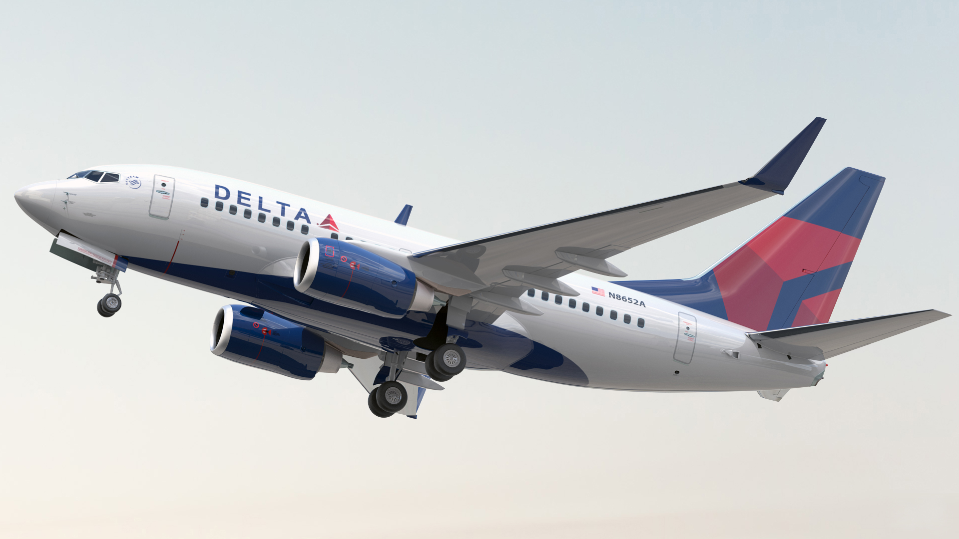 3D boeing 737-600 delta airlines - TurboSquid 1206851