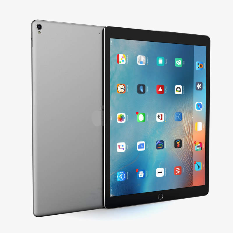 3D apple ipad pro 12 model - TurboSquid 1206866