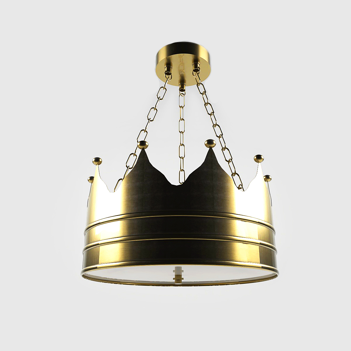 King crown lamp model - TurboSquid 1206971