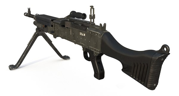 M240b machine gun 3D - TurboSquid 1207009