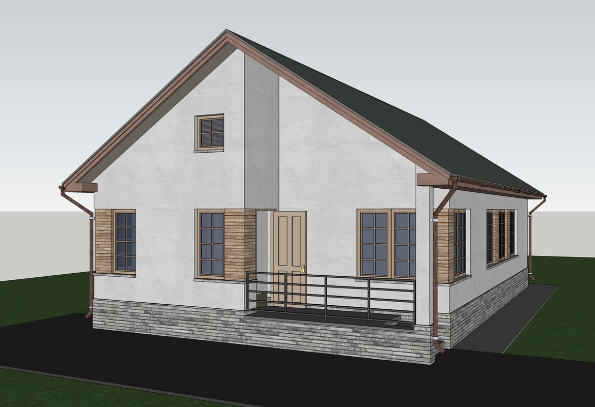 Classic house model - TurboSquid 1207176