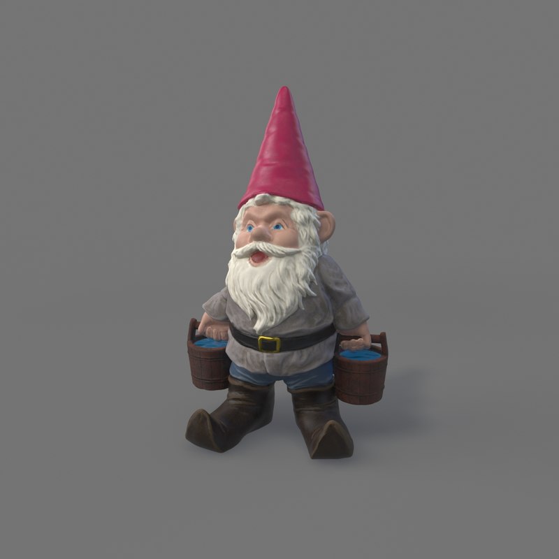 3D model garden gnome - TurboSquid 1207535